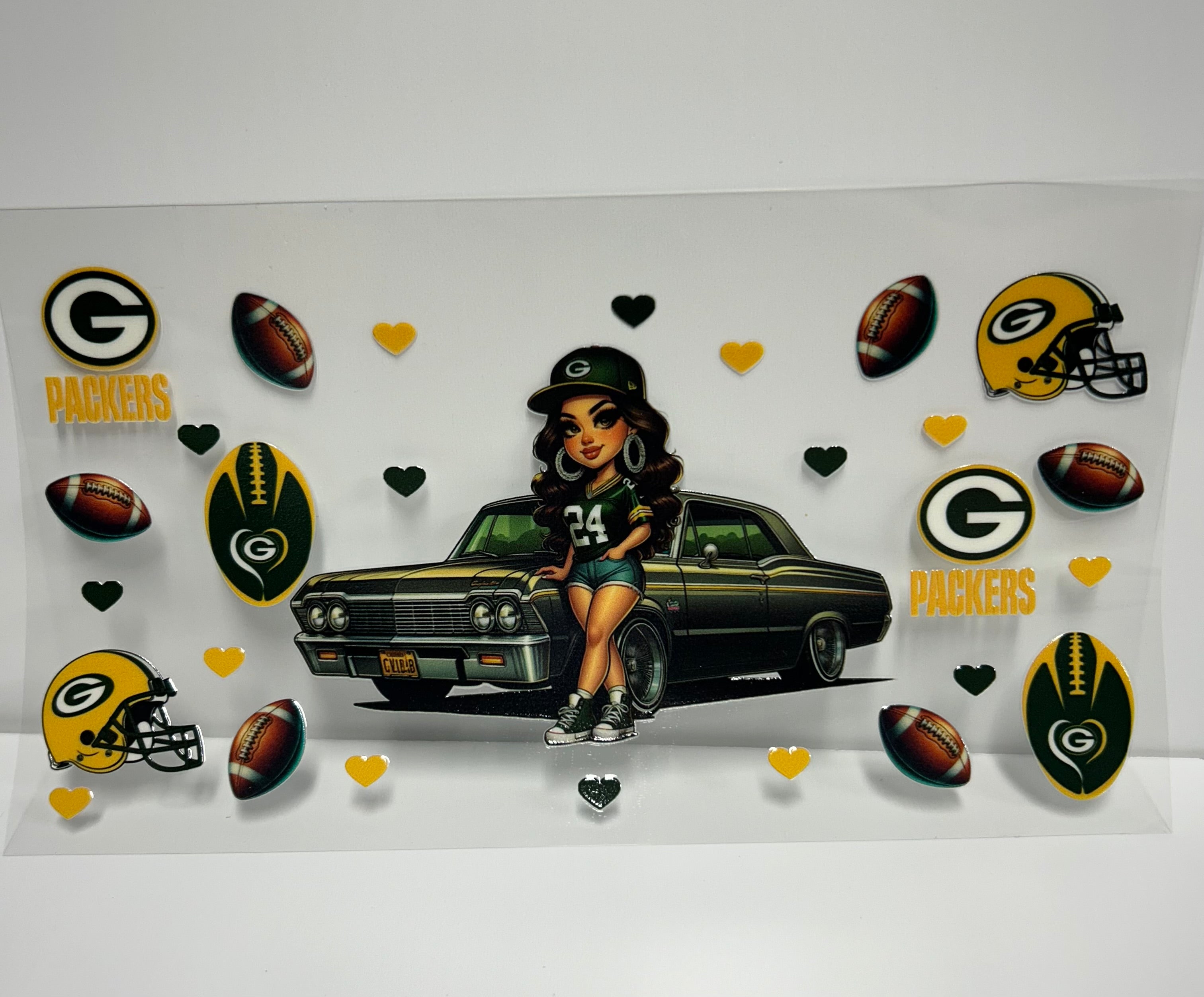 Lowrider girl P UVDTF WRAP – ANECUSTOMS