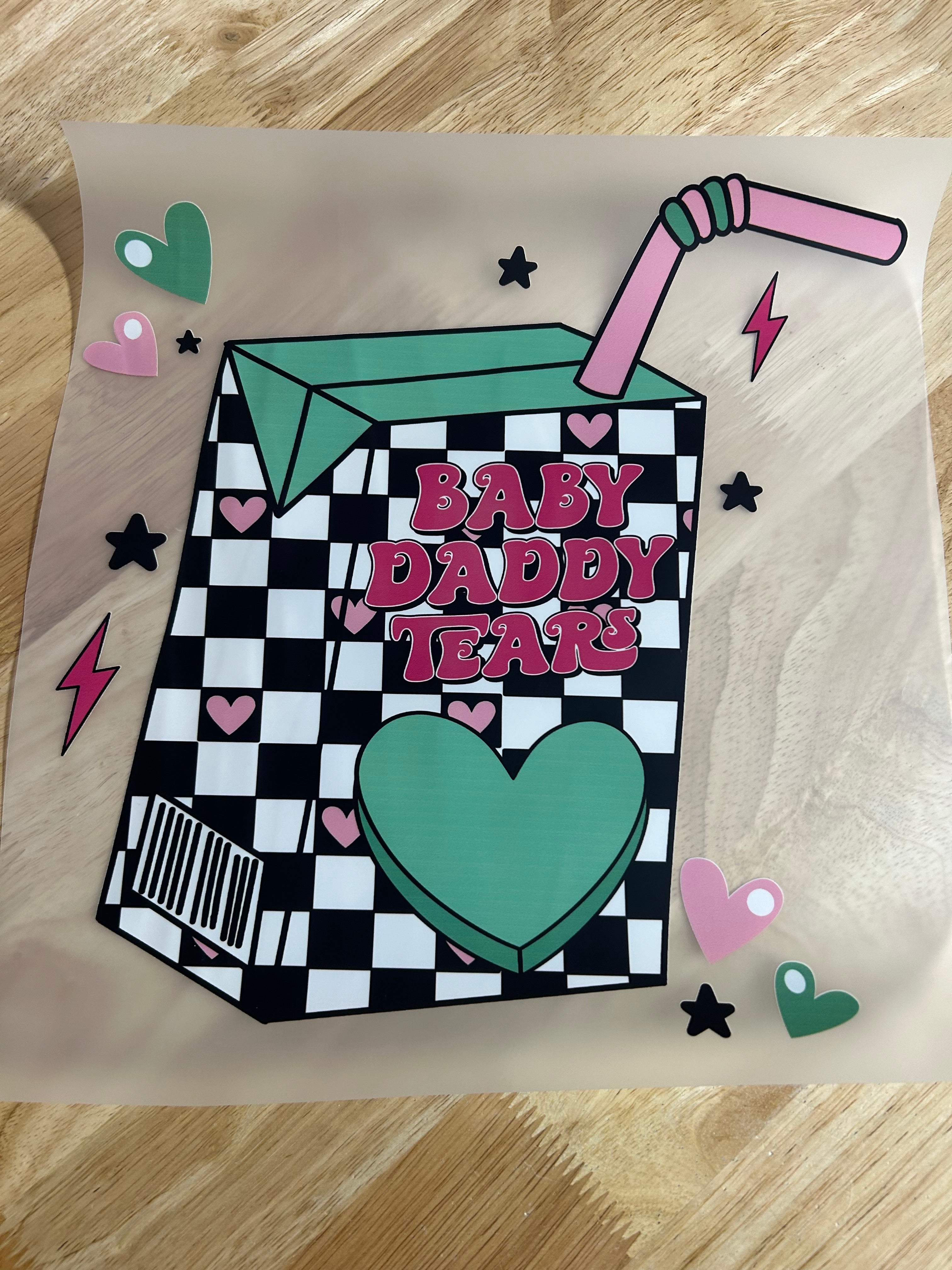 baby daddy tears green – ANECUSTOMS